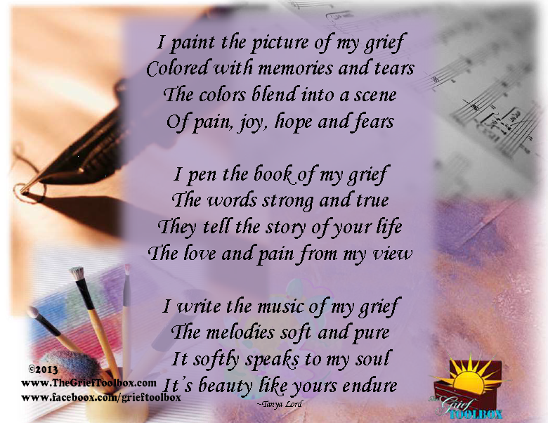 The art of Grief A Poem | The Grief Toolbox