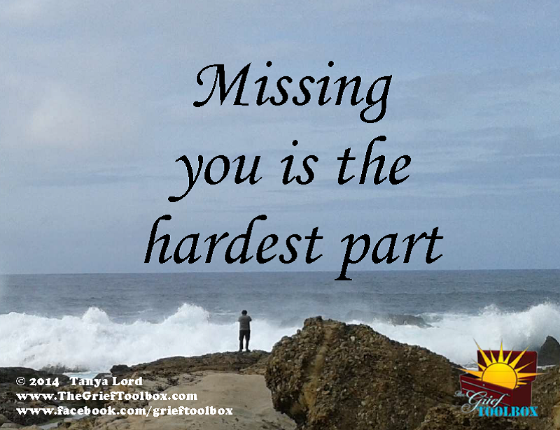 Missing is the hardest part - A Poem | The Grief Toolbox