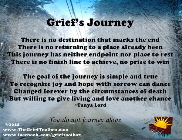 Grief's Journey - A Poem | The Grief Toolbox